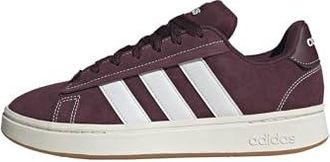 adidas Homme Grand Court Alpha 00S Shoes, Maroon/FTWR white/GUM10, 40 2/3 EU