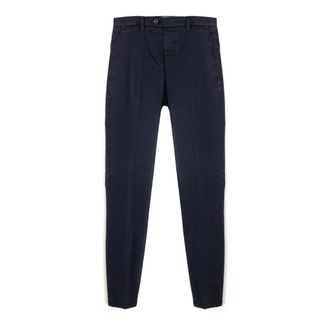BRIGLIA 1949 Stretch Baumwoll-Chinos - - Trousers - Herren - Blau - S