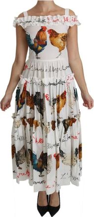 Dolce & Gabbana Damen, Kleider, Mehrfarbig, 2XSGröße