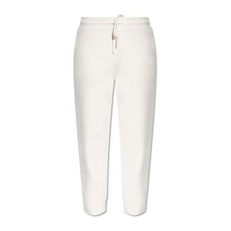 Burberry Hose mit Logo - - Trousers - Damen - Beige - M