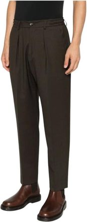 Be Able BE Able, Homme, Pantalons, Brun, Taille: W32 Dominique Slim-fit Pantalons