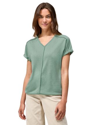 Cecil Damen T-Shirt mit Deko-N&auml;hten