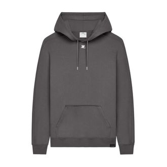 Courr&egrave;ges Homme, Sweatshirts et sweats &agrave; capuche, Noir, Taille: M Sweat &agrave; capuche oversize