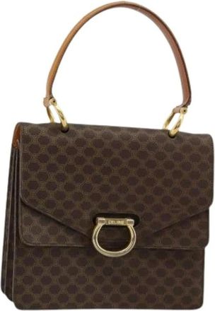 Celine Sac &agrave; main en plastique pr&eacute;-poss&eacute;d&eacute; - Femme - Pre-owned - Brun - Taille: ONE Size