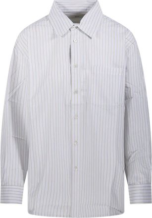 Dunst Femme, Blouses et Chemises, Blanc, Taille: 42 FR Chemise ray&eacute;e oversize