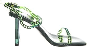 Jeffrey Campbell Femme, Chaussures, Vert, Taille: 40 EU Sandales &agrave; Talons Hauts