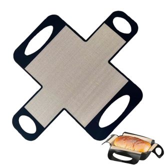 Generico Backformen f&uuml;r Brot - Wiederverwendbare Antihaftbeschichtung aus Silikon, Backbeschichtung mit Griffen | Praktische Brotbackformen mit einfacher Freis