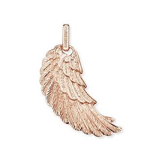 Engelsrufer aile pendentif pour femme-925 Sterling Silver Rose Gold Plated 23 mm