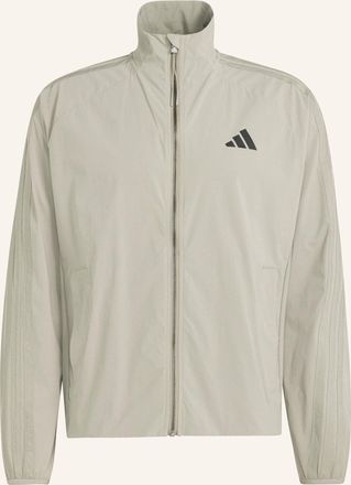 adidas City Tech 3-Streifen Trainingsjacke gruen