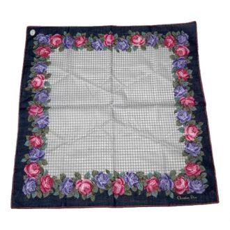 Dior Pre-owned Vintage Silk Scarf - Femme - Pre-owned - Multicolore - Taille: ONE Size