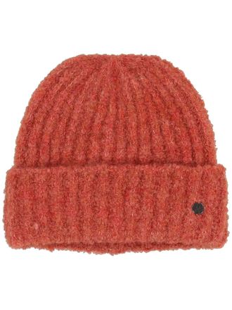 Fraas Kuschelige gerippte Strickm&uuml;tze | Nachhaltig hergestellt - Sustainability Edition | Recyceltes PET Misty Rose