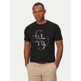 Guess T-Shirt M6RI03 I3Z14 Schwarz Regular Fit