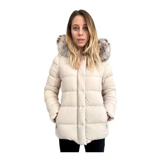 Moorer Leichte Daunenjacke - - Jackets - Damen - Wei&szlig; - M
