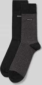 HUGO BOSS Socken mit Label-Detail im 2er-Pack