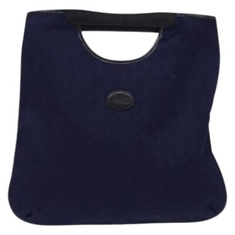 Celine Pre-owned Canvas Tasche - - Pre-owned - Damen - Blau - ONE SIZE