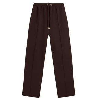 Ted Baker Nowell Cupro Jogginghose Mit Geteiltem Saum, Dunkelbraun