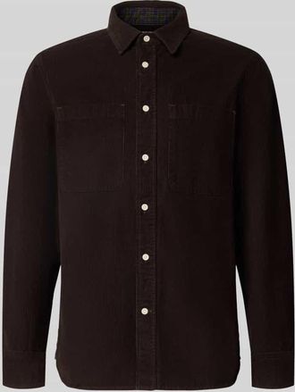 Barbour Regular Fit Cordhemd aus reiner Baumwolle