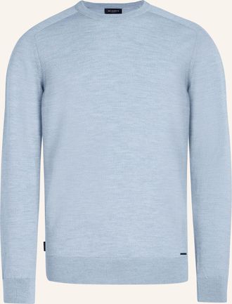 MR MARVIS Mr Marvis Strick The Merino Pullover blau