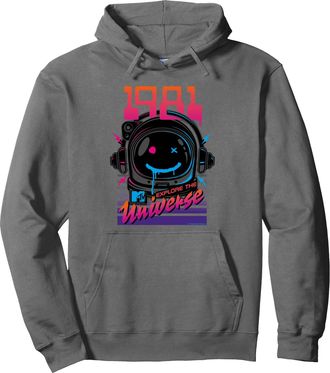 Giesswein 1981 Weltraumastronaut erkundet das Universum Retro Pullover Hoodie