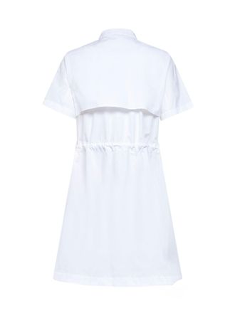Burberry Womens Dress Cotton Poplin Optical White