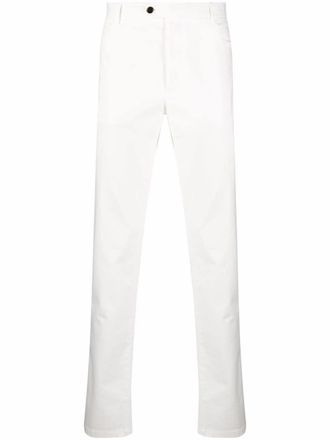 Philipp Plein Iconic Plein Slim-Fit-Jeans - Weiß