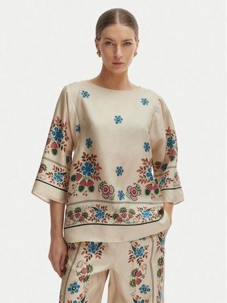 Max Mara Bluse Samba 2615111062 &Eacute;cru Loose Fit