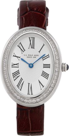 U.S.Polo Association Uhr U.S. Polo Assn. Ophelia USP8504BU Braun