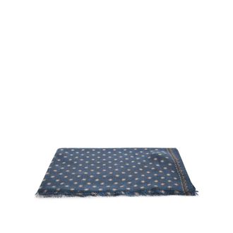 Dell'Oglio Nubia S449 07 Scarf - - Accessories - Herren - Blau - ONE SIZE