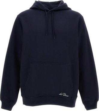 Les Deux Homme, Sweatshirts et sweats &agrave; capuche, Bleu, Taille: M SweaT-shirts &agrave; capuche