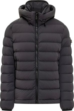 Peuterey Homme, Vestes, Bleu, Taille: 2XL Short Down Jacket