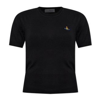 Vivienne Westwood Femme, Pulls, Noir, Taille: 42 FR Bea Wool Sweater