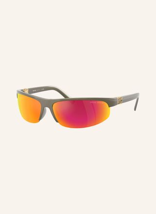 Miu Miu Sonnenbrille a02s gruen
