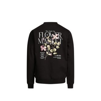 Les Deux Sweatshirt &agrave; imprim&eacute; en coton