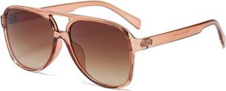 Generic Lunettes De Soleil Tendance For Homme Et Femme, For Une Utilisation Quotidienne En Ext&eacute;rieur, En Vacances Ou &Agrave; La Plage.(Orange)