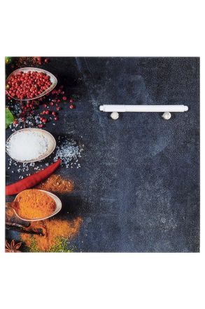 Euroart Magnettafel, Mehrfarbig, Glas, 50x50 cm, abwischbar, nur f&uuml;r Starkmagnete, Dekoration, Magnettafeln & Pinnw&auml;nde, Memoboards