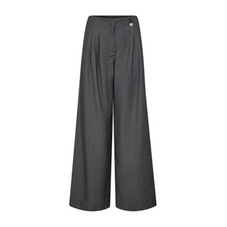 Co'Couture Femme, Pantalons, Gris, Taille: 42 FR Pleat LL Pant 31567 SagaCC