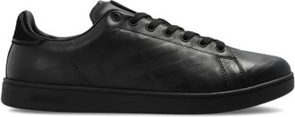 Burberry Homme, Chaussures, Noir, Taille: 41 1/2 EU Chaussures de sport en cuir