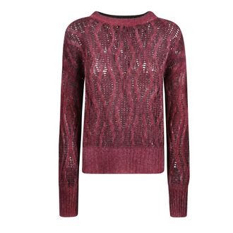 Avant Toi Kaschmir Strickpullover - - Knitwear - Damen - Rot - S