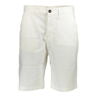North Sails Wei&szlig;e Bermuda-Shorts mit Logo - - Shorts - Herren - Wei&szlig; - W33