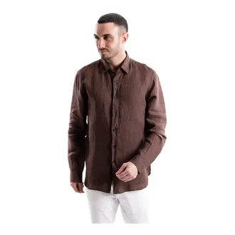 Xacus Herren, Shirts, Braun, LGr&ouml;&szlig;e
