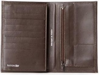 Saison 1865 Portefeuille en cuir