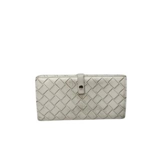 Bottega Veneta Portefeuille vintage Pre-owned Intrecciato - Femme - Pre-owned - Blanc - Taille: ONE Size