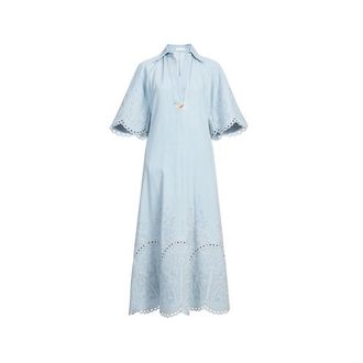 Zimmermann Robe denim en coton