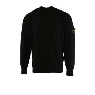 Stone Island Homme, Pulls, Noir, Taille: S Pulls &agrave; col rond