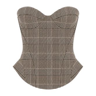 Ermanno Scervino Top sans manches - Femme - Tops - Brun - Taille: 38 FR