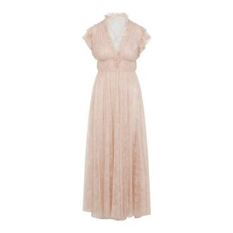Alberta Ferretti Femme, Robes, Beige, Taille: 40 FR Womens Robes Clothing Beige Ss26