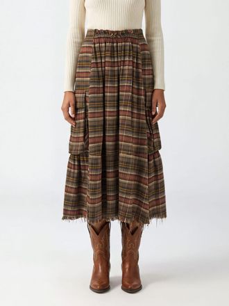 R13 Jupe Femme couleur Marron