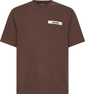 Jacquemus Jacquemus T-Shirts und Poloshirts - - Tops - Herren - Braun - XS