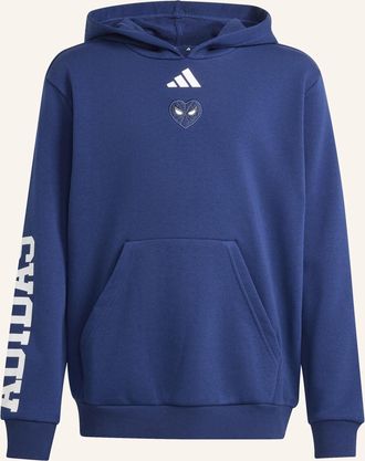 adidas Adidas Marvel Spider-Man Sweatshirt, Kapuze blau