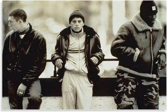 Generic La Haine 90er Jahre Filmposter (9) Wandkunst Poster Drucke Wohnkultur Bild Leinwand Gemälde Poster 61 x 91 cm